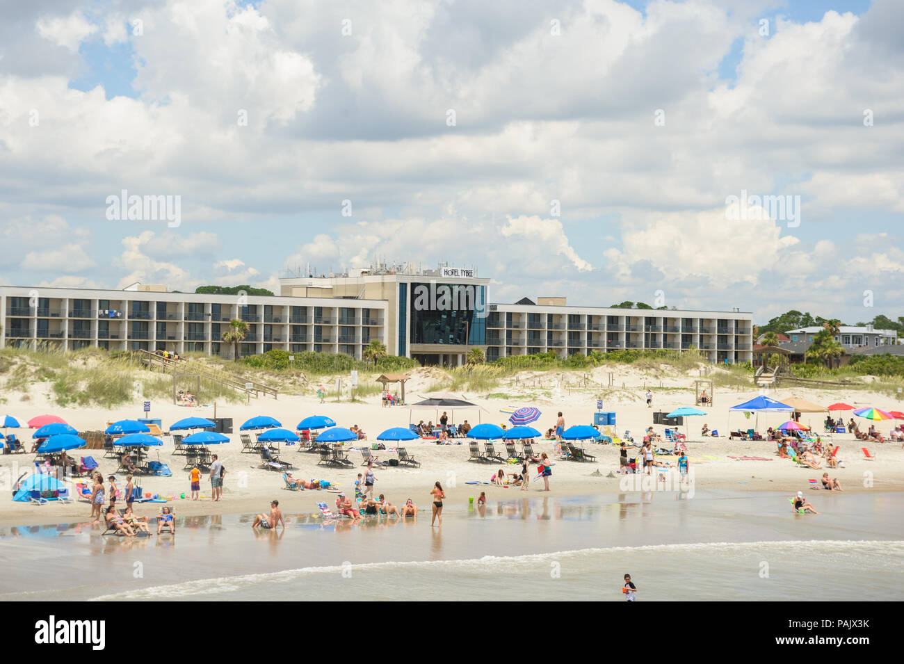 Tybee island beach hi-res stock photography and images - Alamy