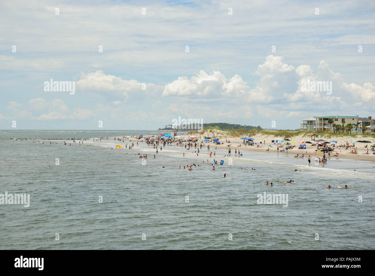 Tybee island beach hi-res stock photography and images - Alamy