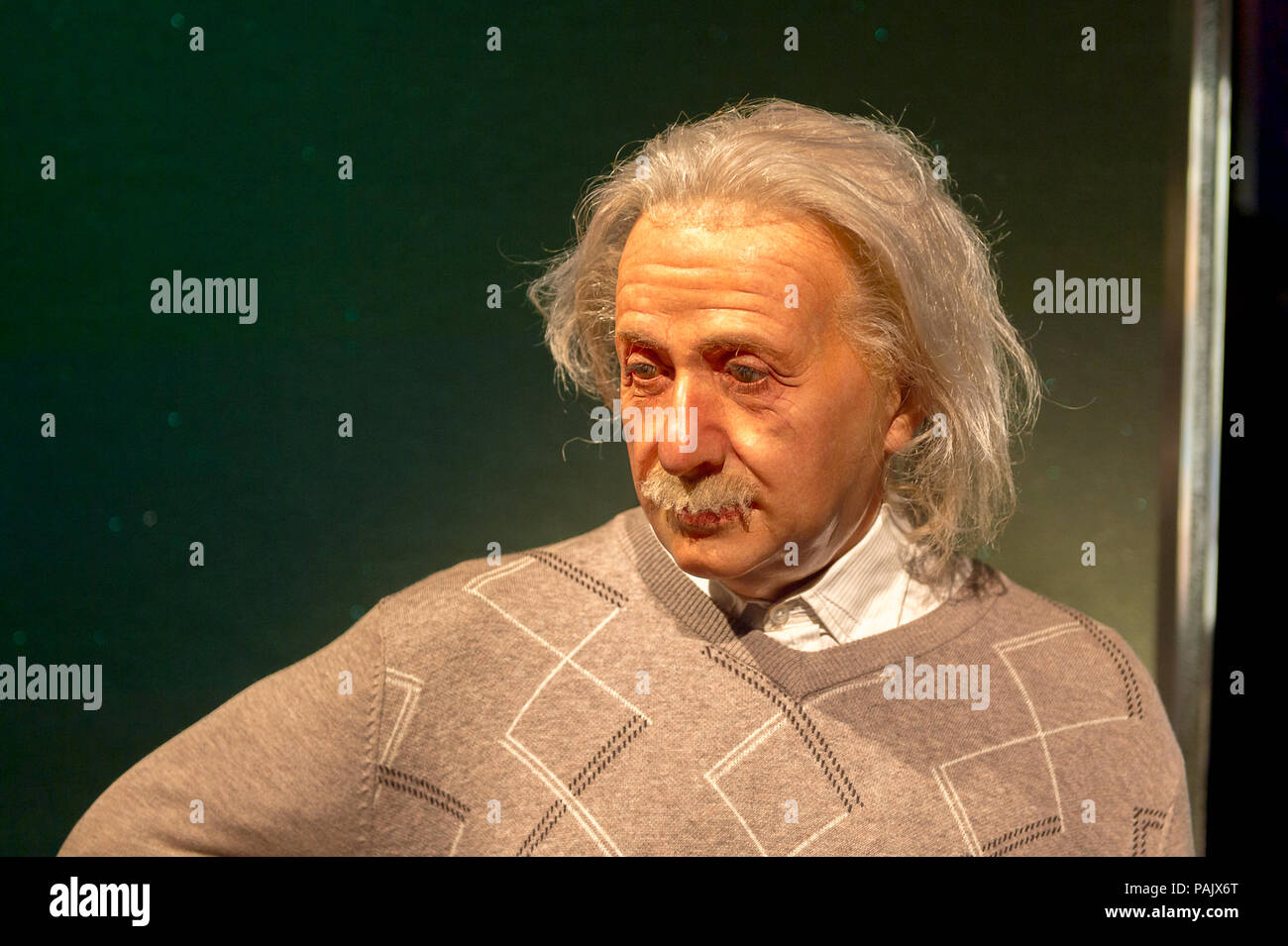 Albert einstein wax figure hi-res stock photography and images - Alamy