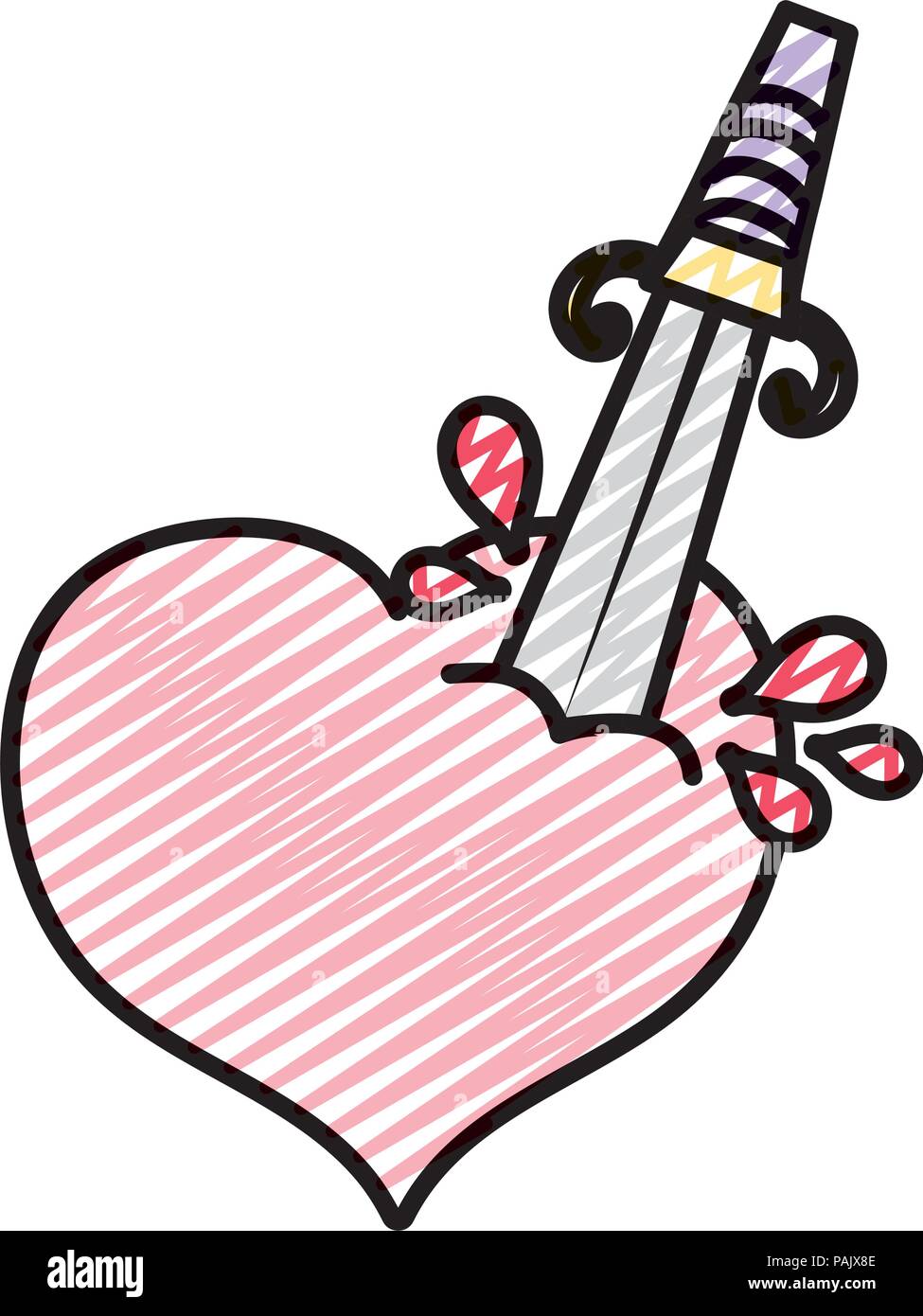 Sword blood Stock Vector Images - Alamy