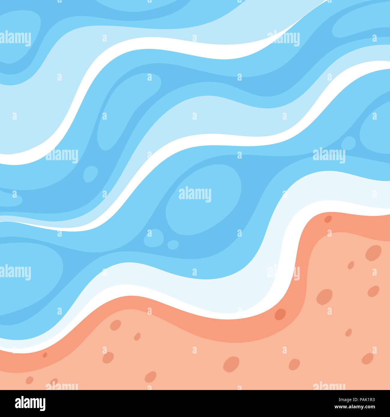 A close up sand and sea water illustration Stock Vector Image & Art - Alamy