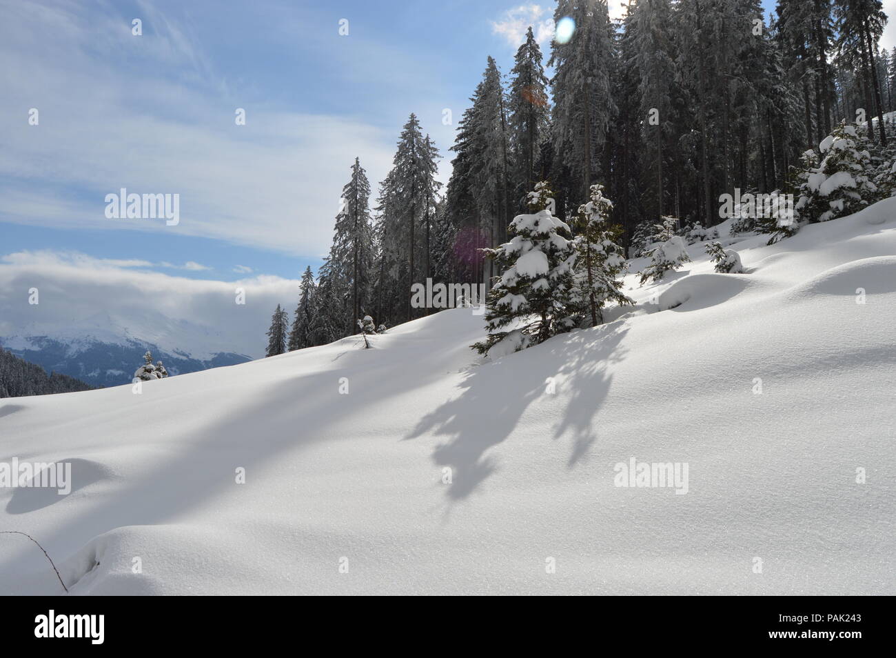 Kitzbúhel winter scene Stock Photo - Alamy