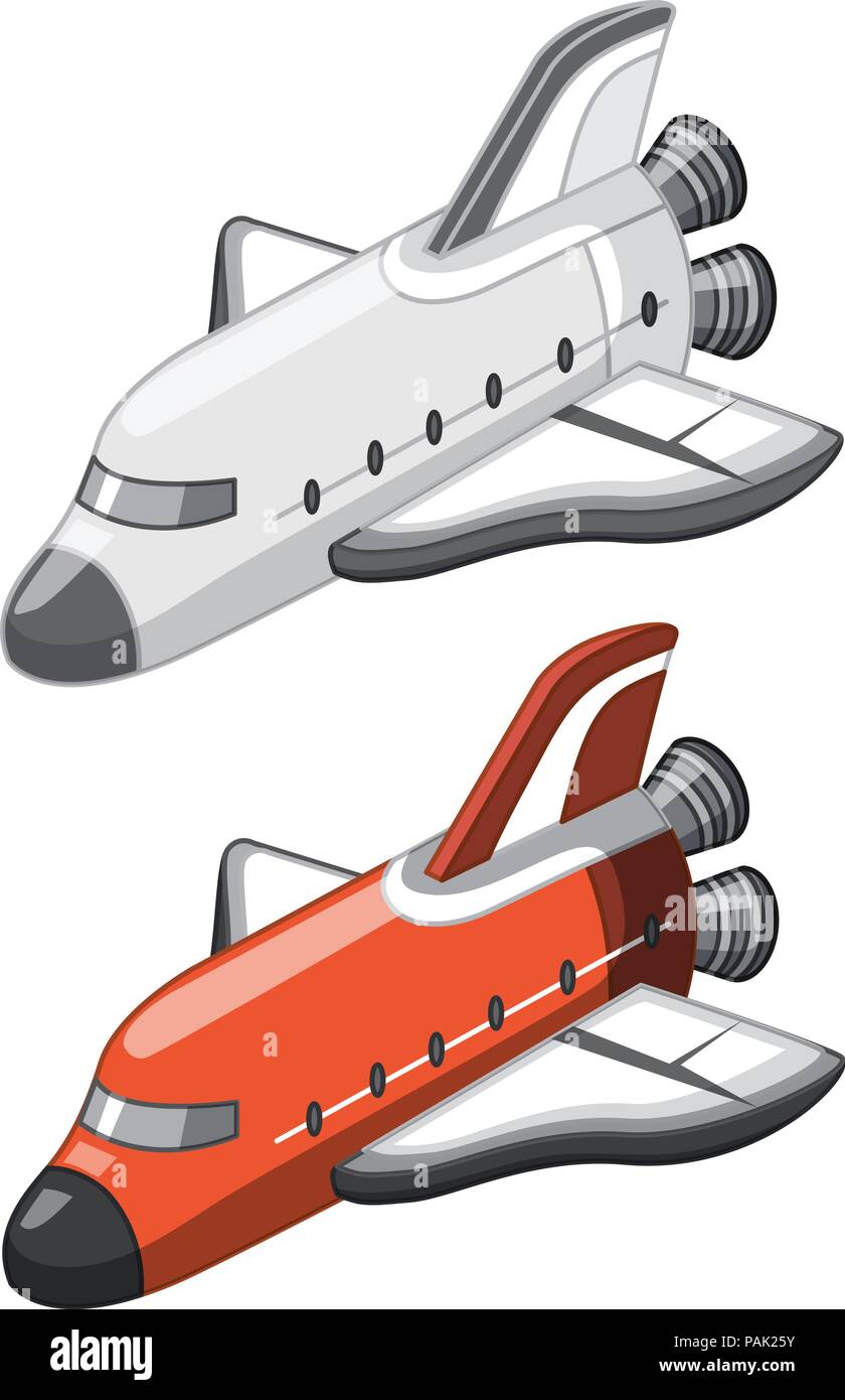 A set of space shuttle illustration Stock Vector Image & Art - Alamy