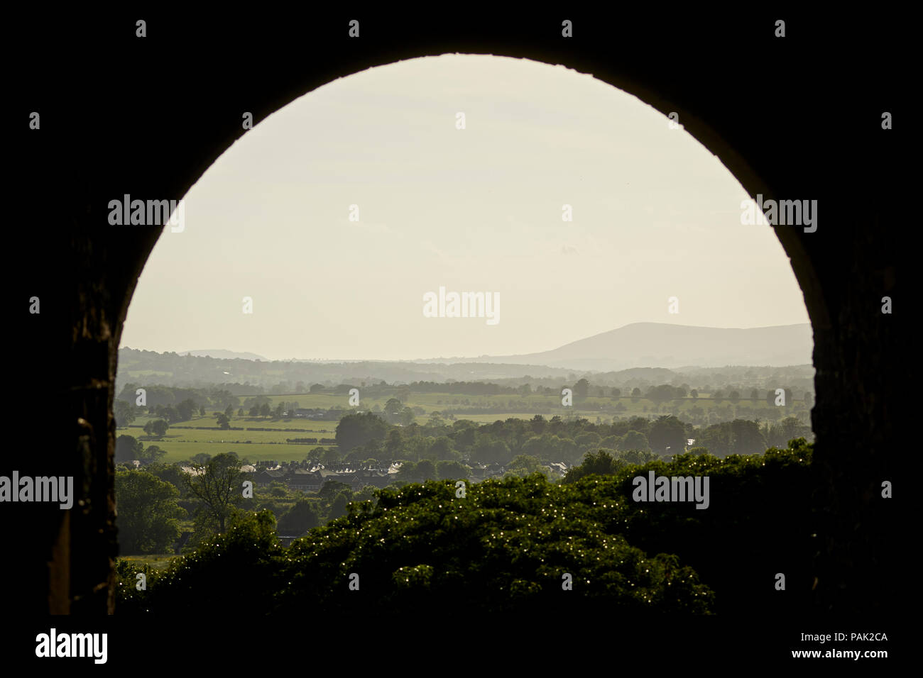Clitheroe Borough of Ribble Valley Lancashire The keep at Clitheroe ...