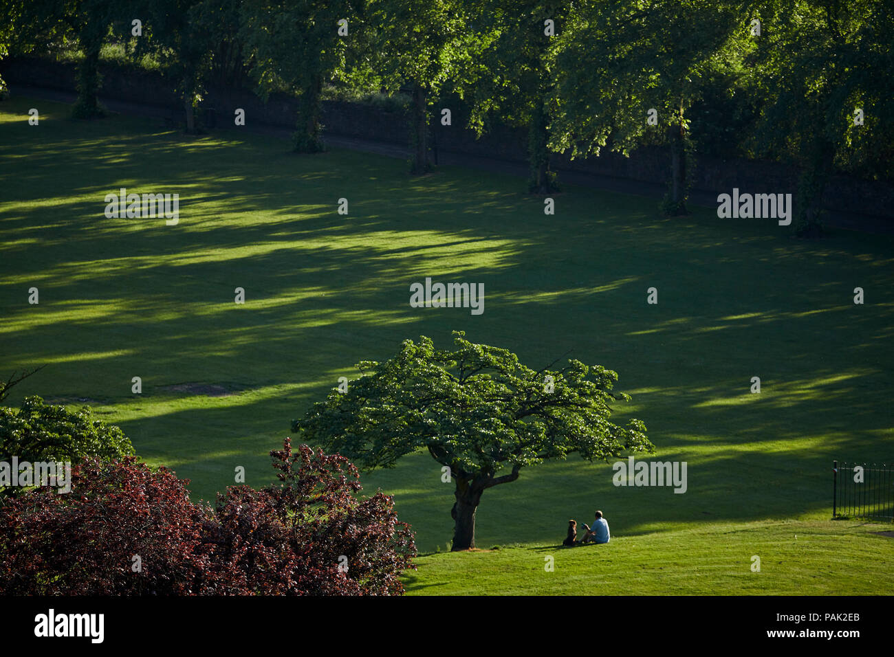 Clitheroe Borough of Ribble Valley Lancashire Clitheroe Castle park ...