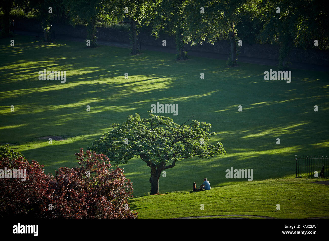 Clitheroe Borough of Ribble Valley Lancashire Clitheroe Castle park ...