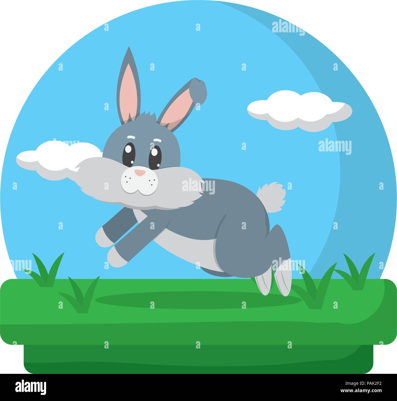 Pretty landscape and wildlife Stock Vector Images - Alamy