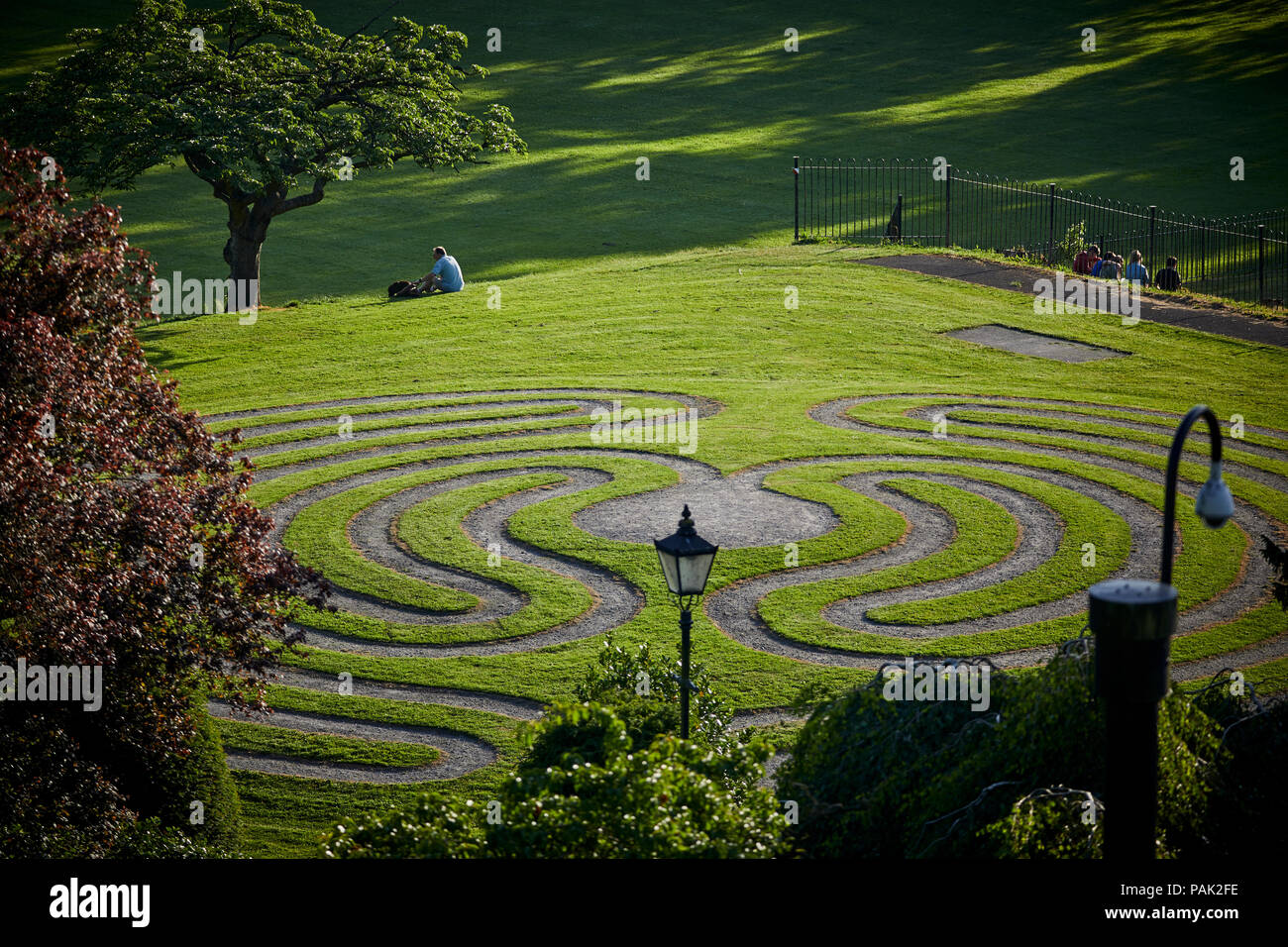 Clitheroe castle grounds hi-res stock photography and images - Alamy