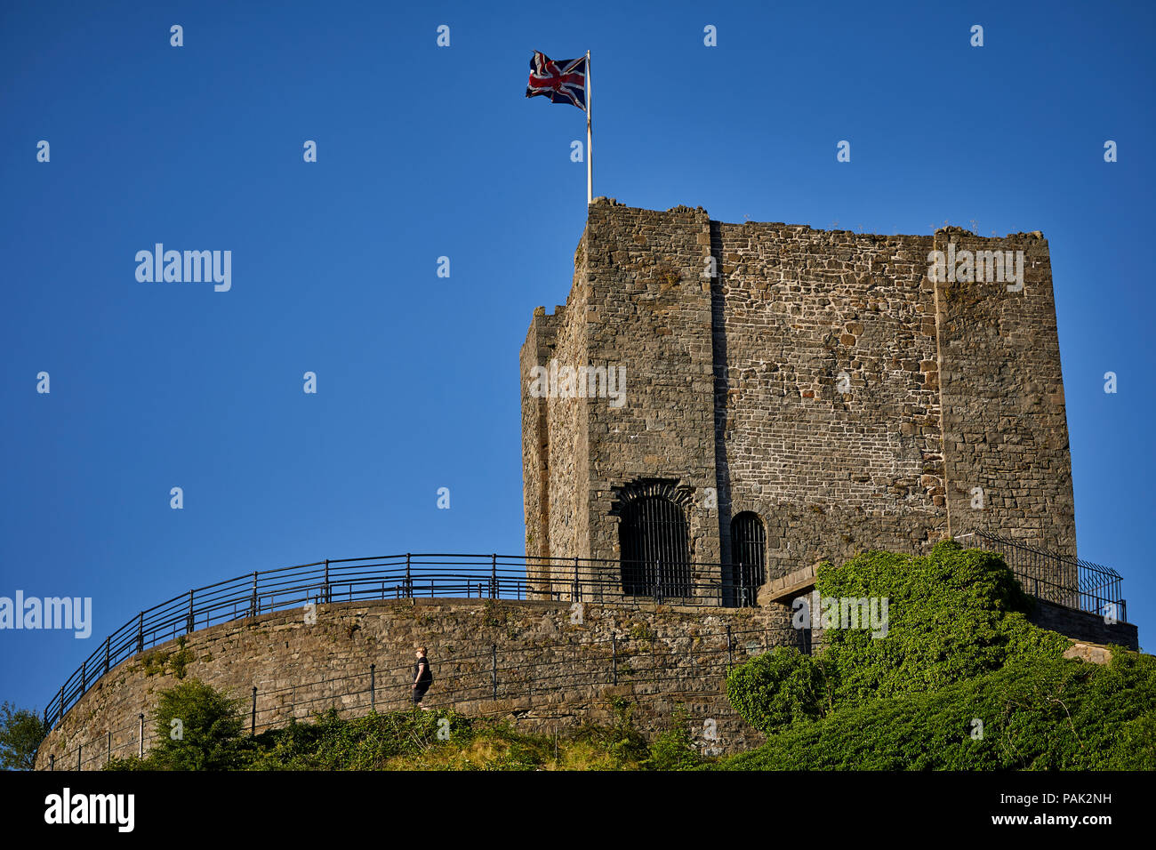 Clitheroe Borough of Ribble Valley Lancashire The keep at Clitheroe ...