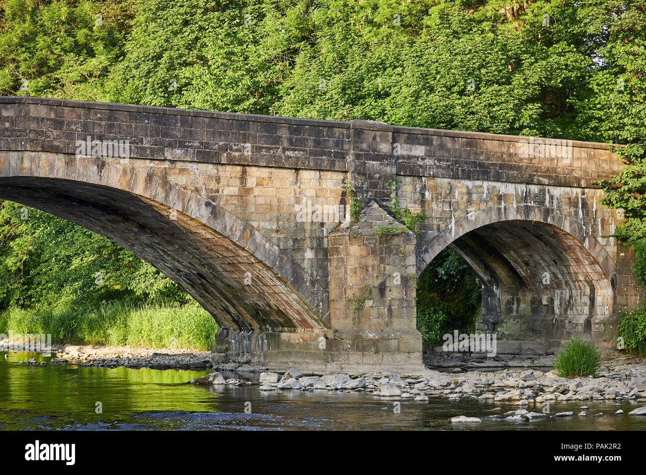 River ribble at clitheroe hi-res stock photography and images - Alamy