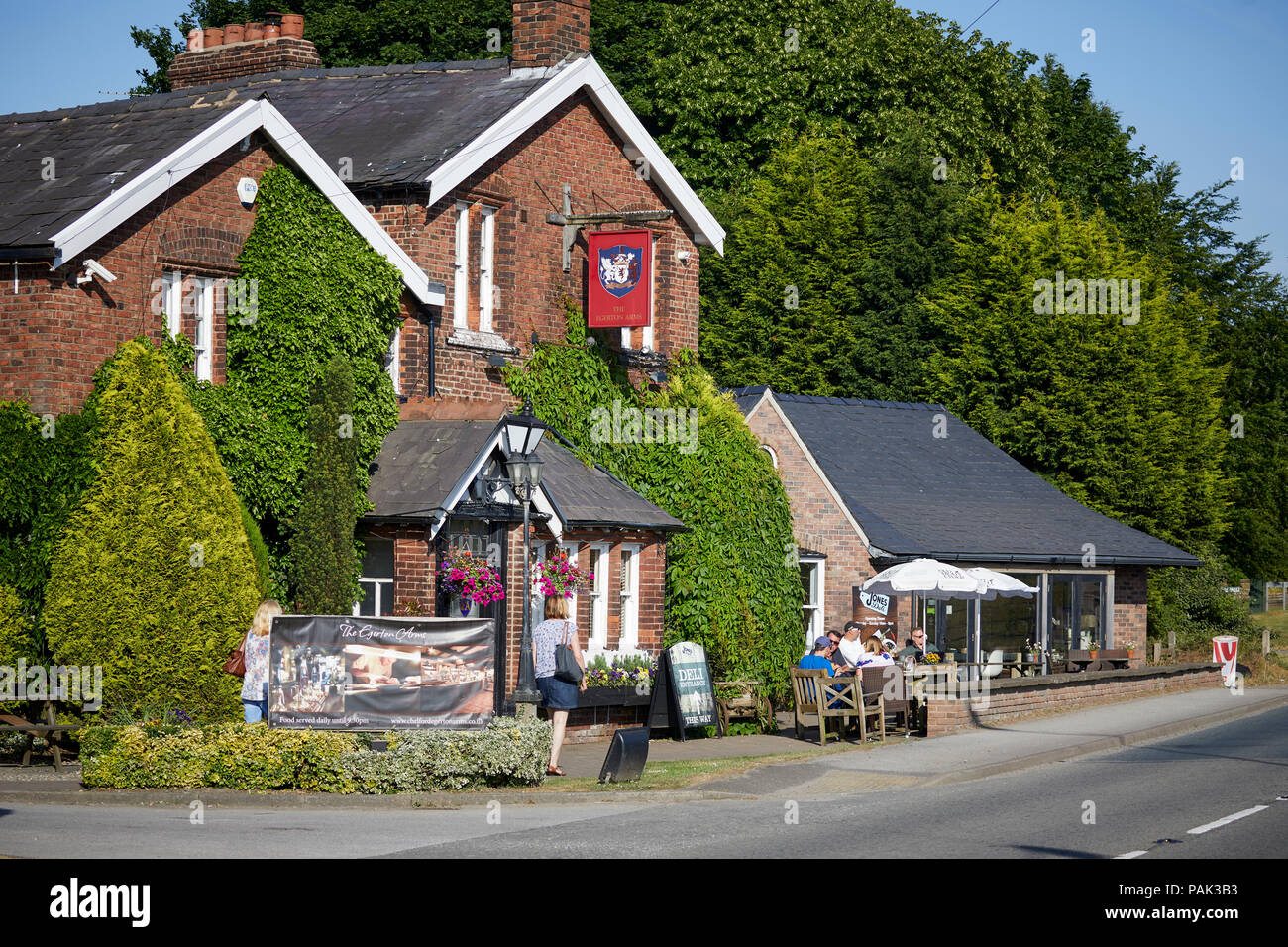 Chelford village and civil parish in Cheshire, England, The Egerton ...