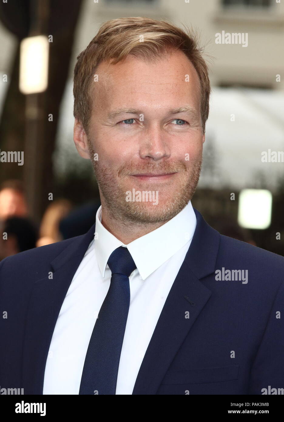 London, UK. Christian Rubeck at Swimming With Men UK Premiere at the ...