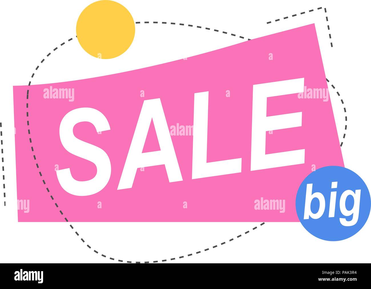 Vector illustration linear style. promotion banners Stock Vector Image ...
