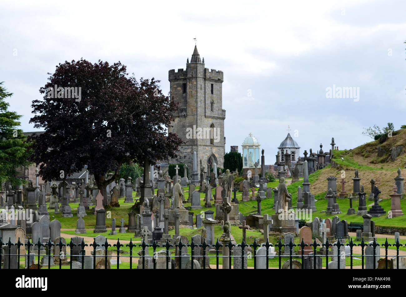 Scottish Graveyard High Resolution Stock Photography and Images - Alamy