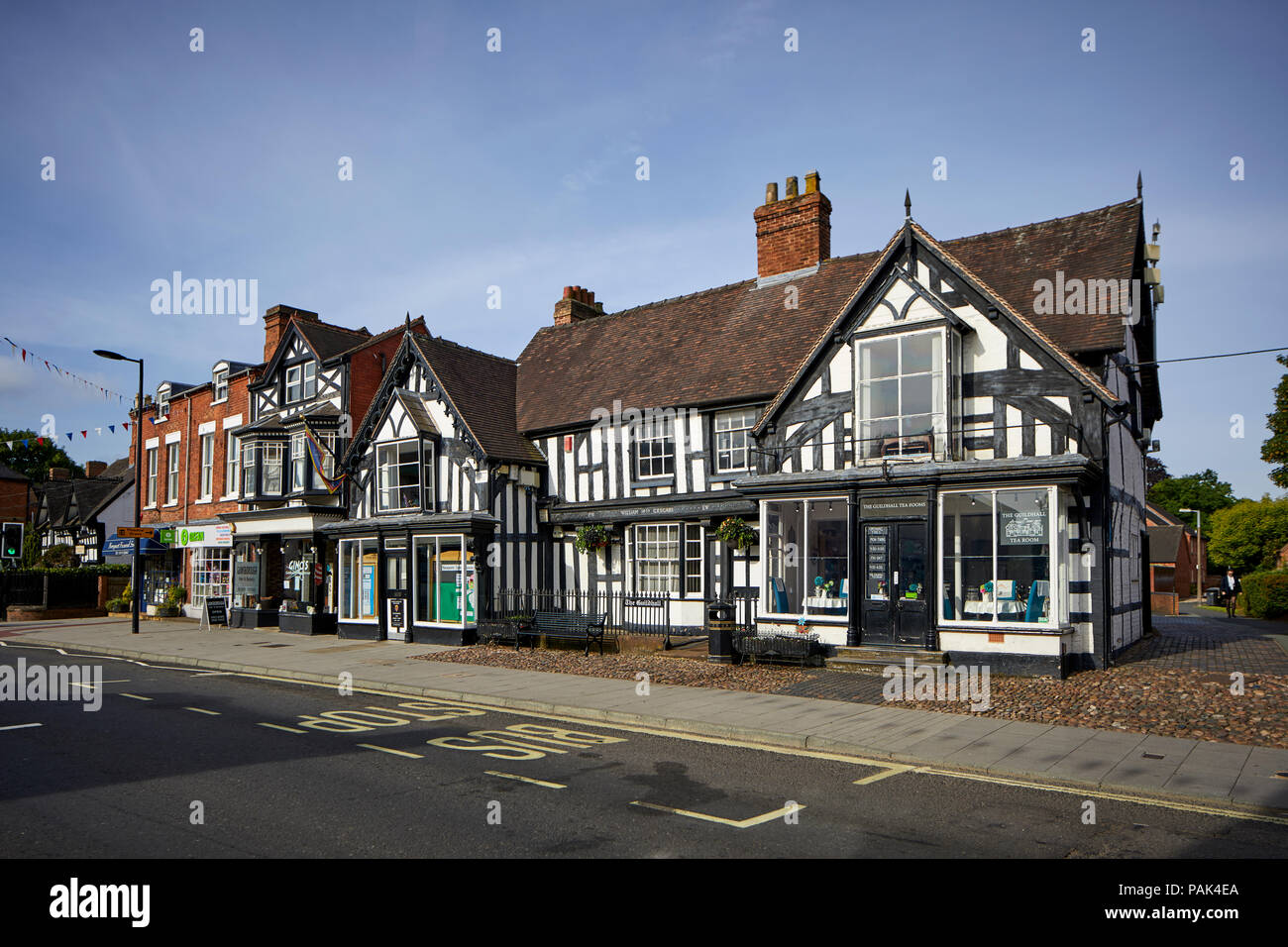 Grade II* listed building timber-framed Guildhall Tea Room and home of ...