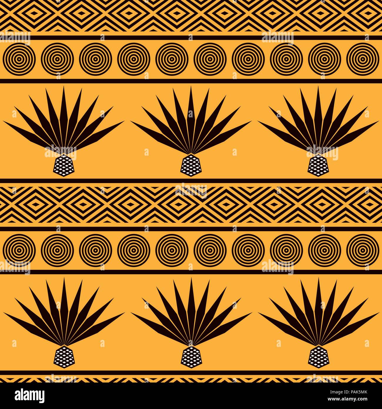 Abstract Vector Tribal Ethnic Background Stock Vector Image And Art Alamy