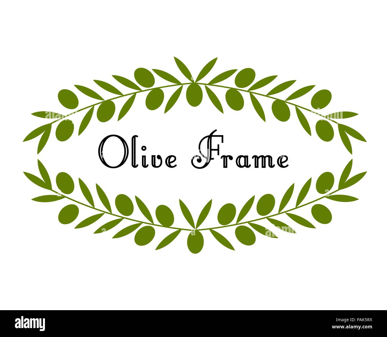 Hand drawn oval frame Stock Vector Images - Alamy