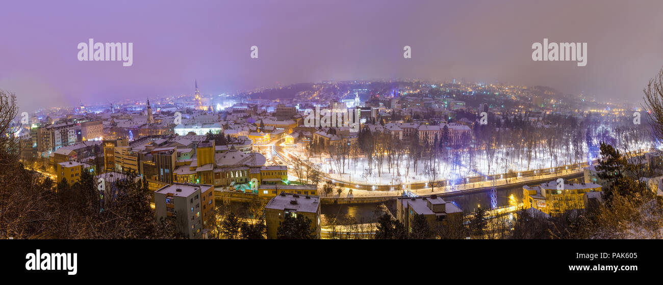 Cluj napoca in the night hi-res stock photography and images - Alamy