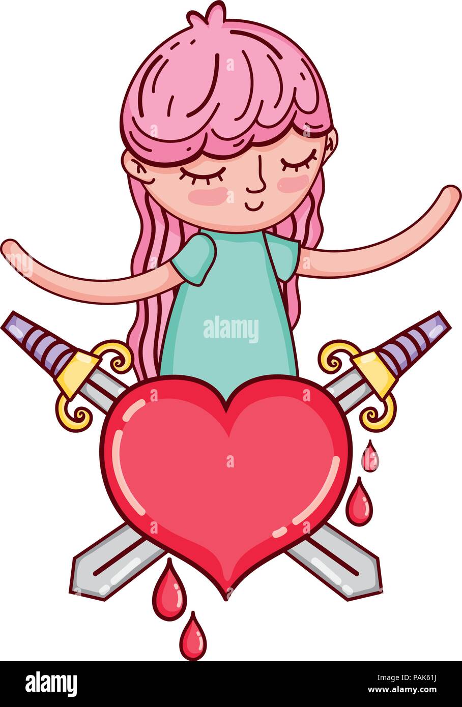 Swords mouth Stock Vector Images - Alamy