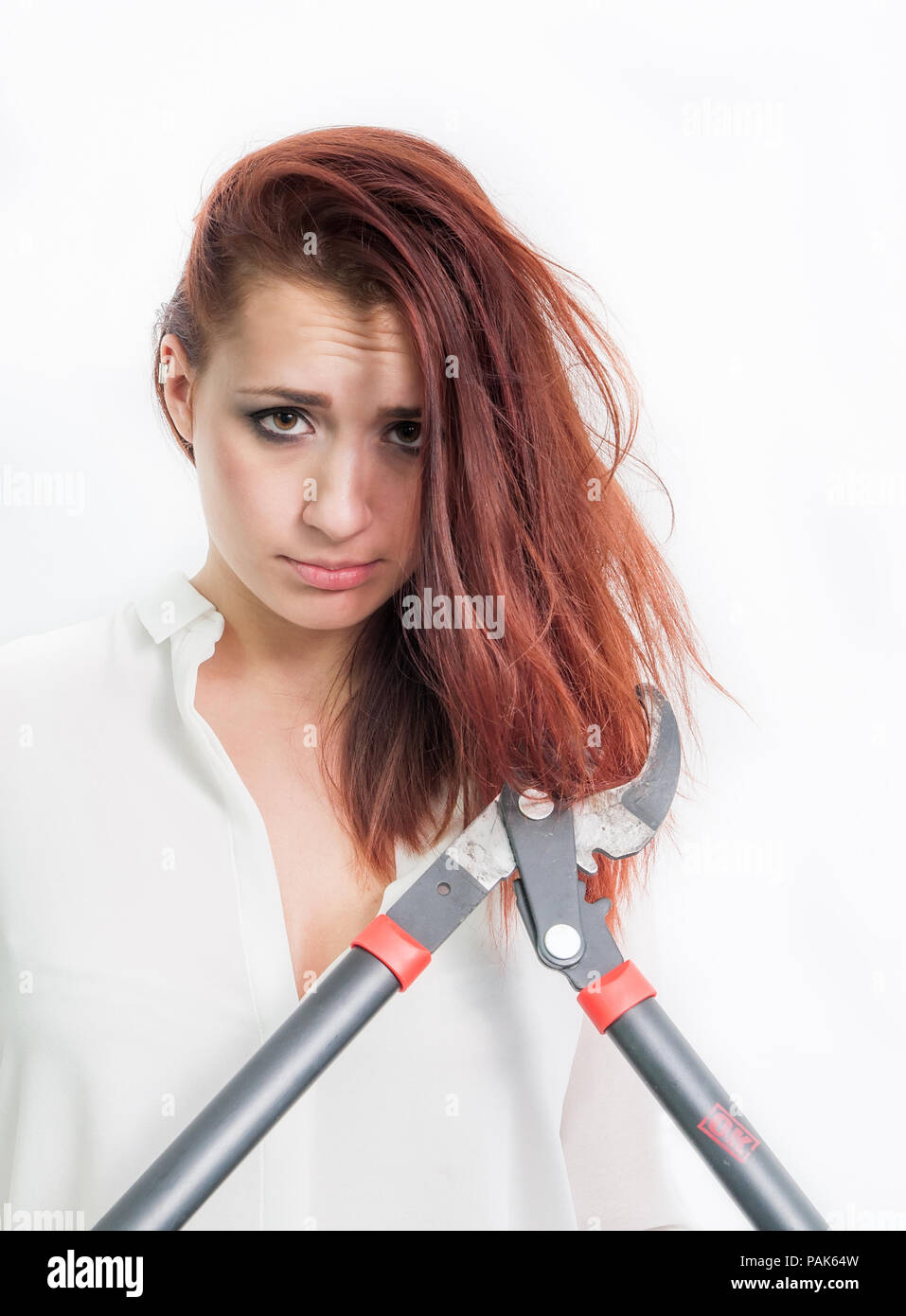 Industrial scissors hi-res stock photography and images - Alamy