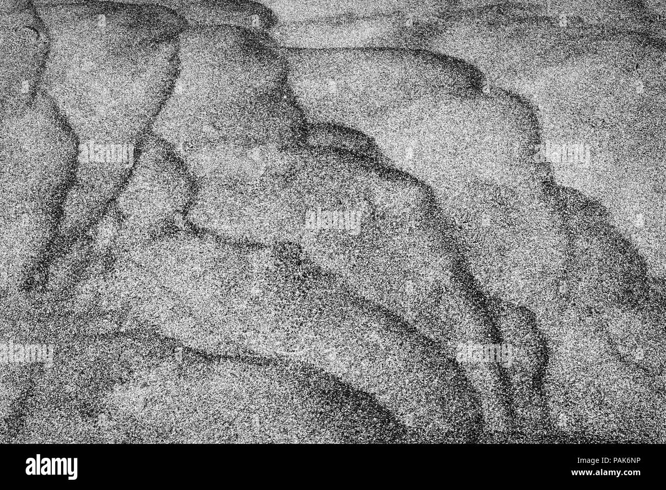 Wave sand patterns. . Honokohau Bay. Hawaii the big island Stock Photo ...