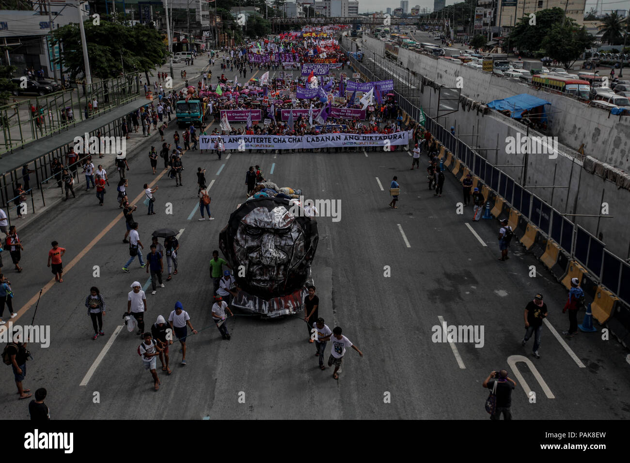 Philippine president rodrigo dutertes hi-res stock photography and ...