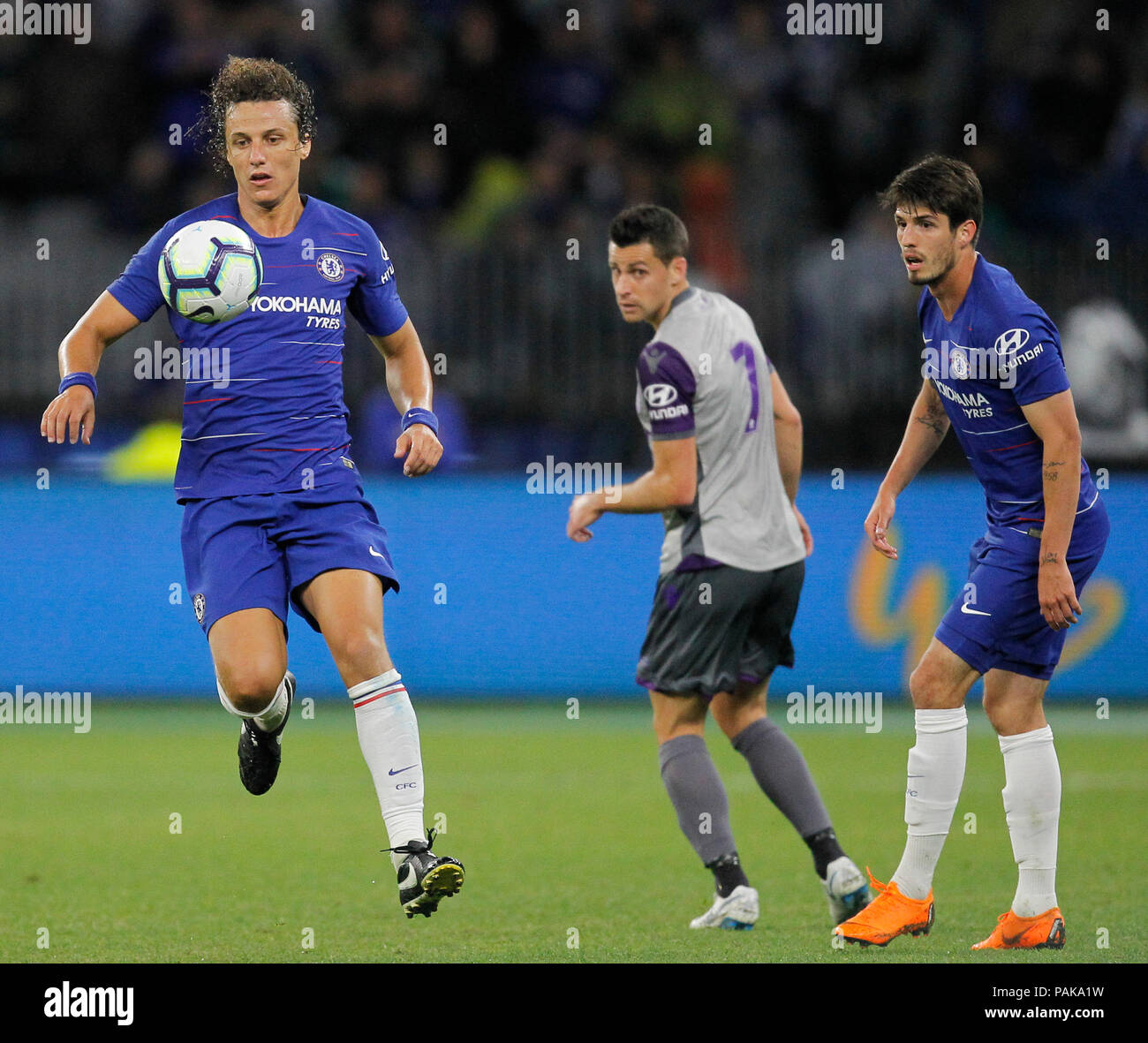 Optus Stadium, Perth, Australia. 23rd July, 2018. Pre season football ...