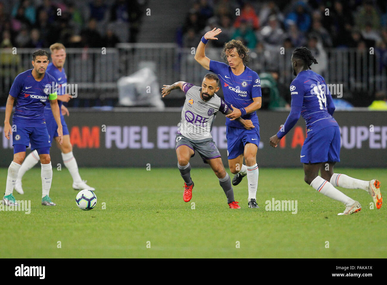 Optus Stadium, Perth, Australia. 23rd July, 2018. Pre season football ...