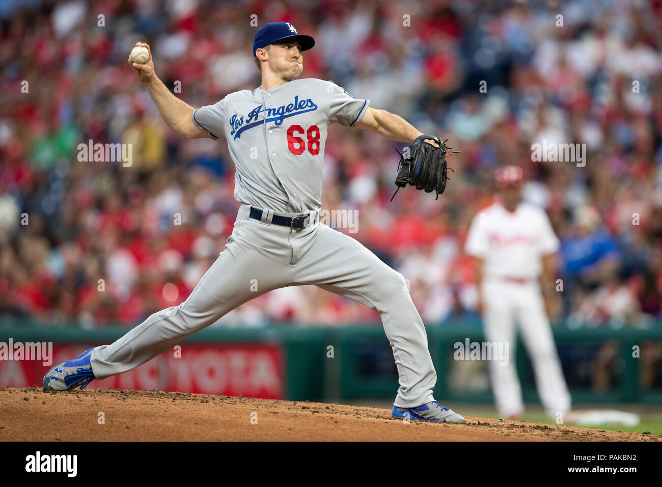 Philadelphia, Pennsylvania, USA. 23rd July, 2018. Los Angeles Dodgers ...