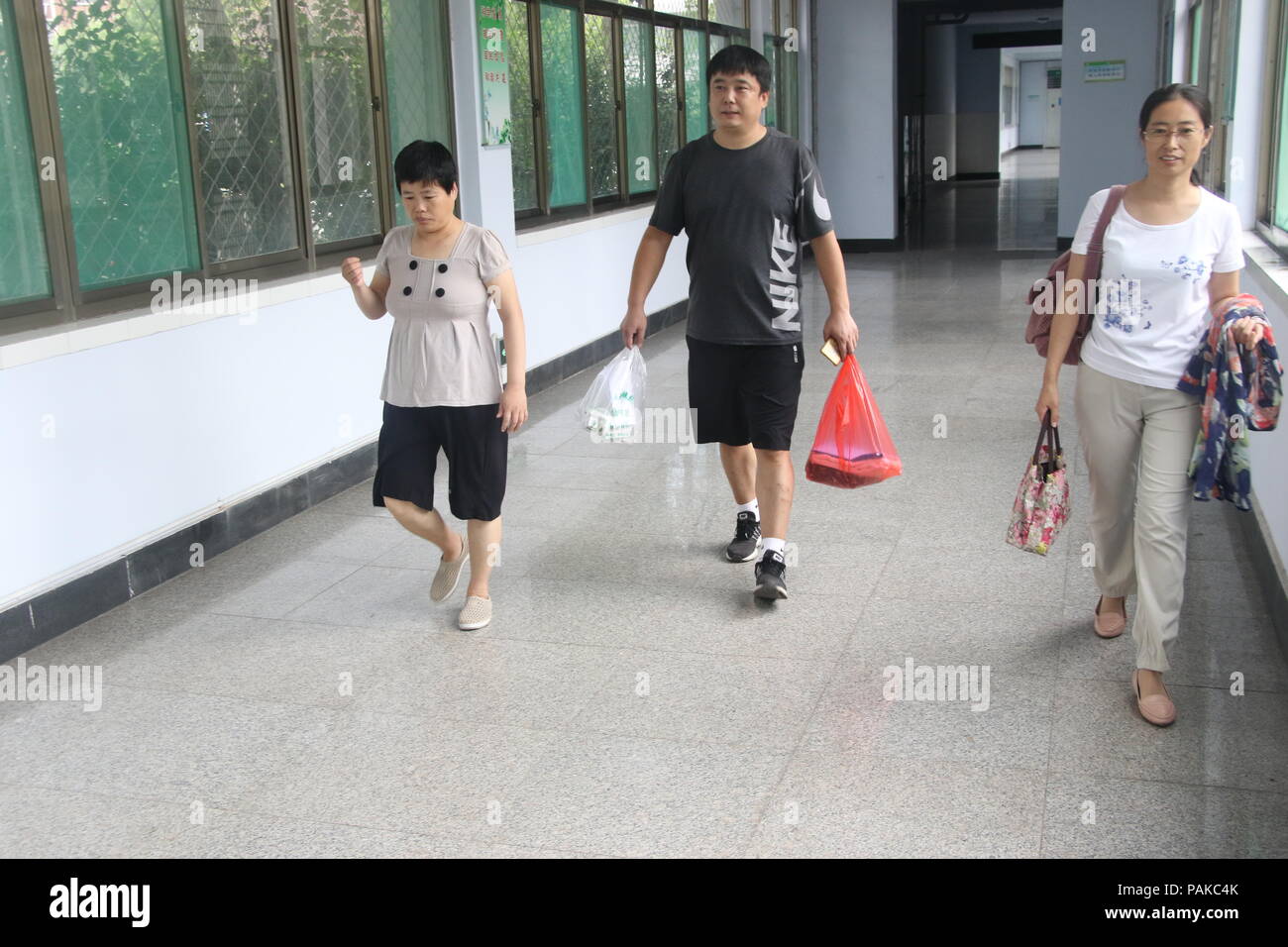 Zoucheng, shandong, China, 23rd July 2018. Seven years after his ...