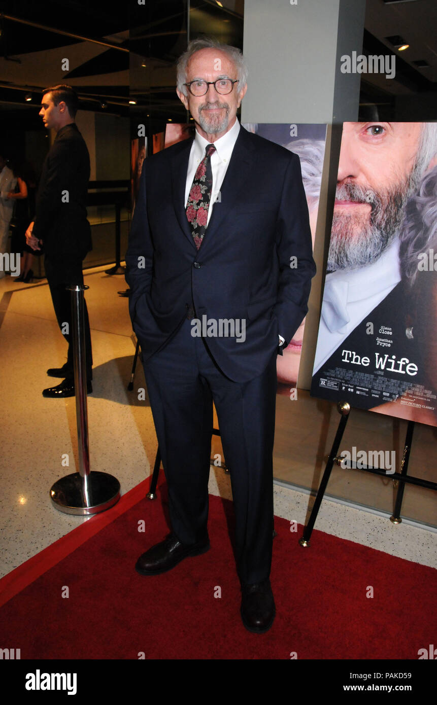 Los Angeles, USA. 23rd July 2018. Actor Jonathan Pryce attends the Los ...