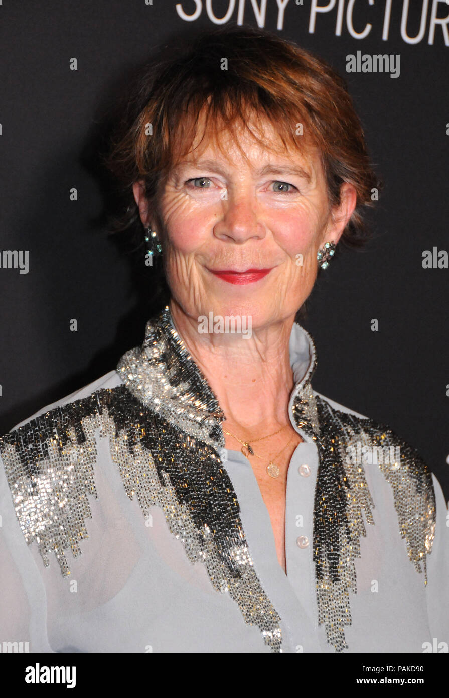 Los Angeles, USA. 23rd July 2018. Actress Celia Imrie attends the Los ...