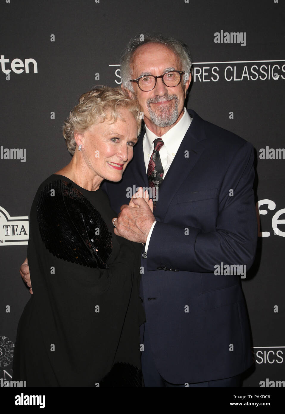 23 July 2018- West Hollywood, California - Glenn Close, Jonathan Pryce ...