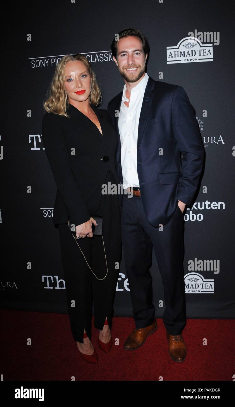 Los Angeles, CA, USA. 23rd July, 2018. Marc Albu, Annie Maude Starke at ...