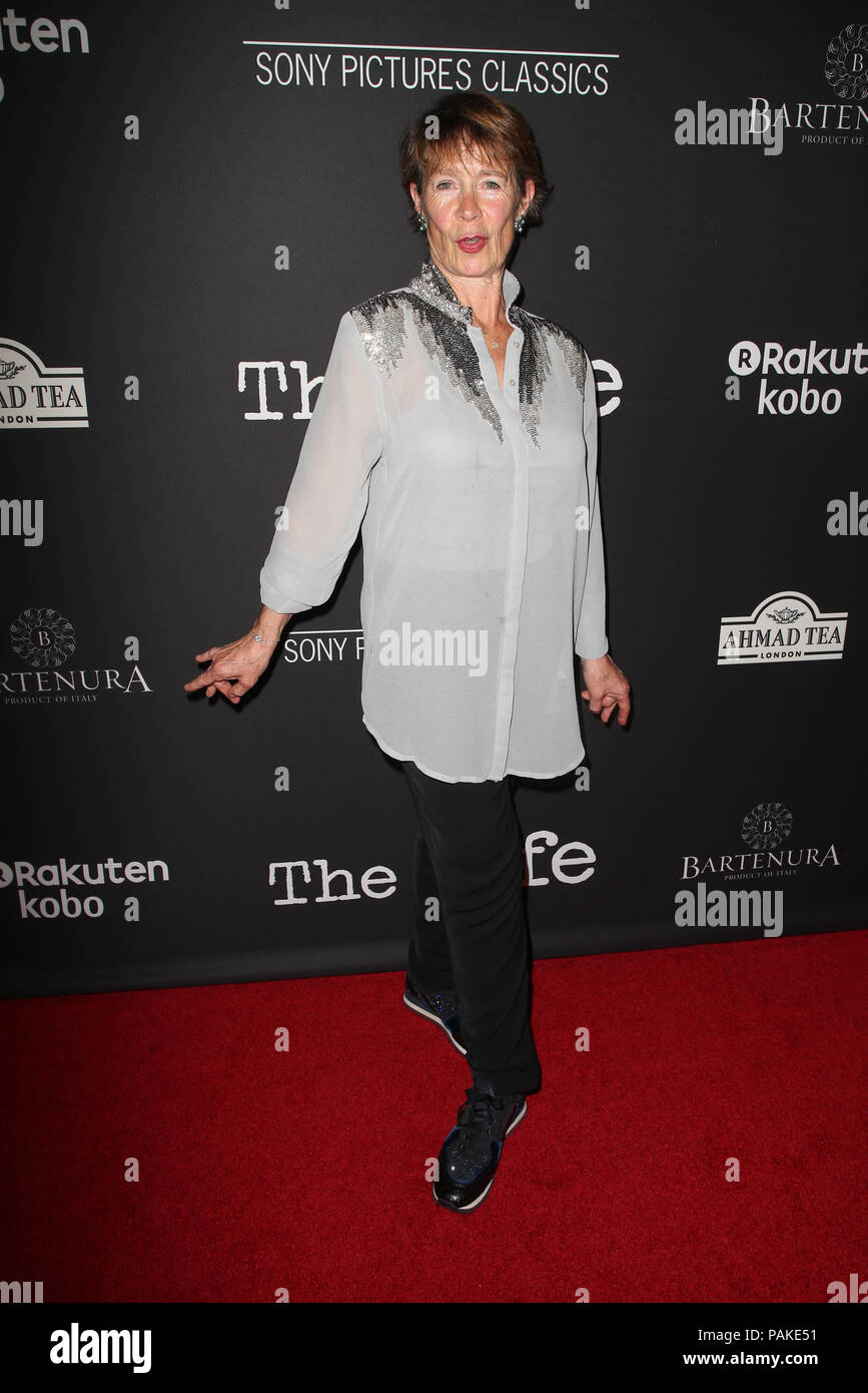 West Hollywood, Ca. 23rd July, 2018. Celia Imrie, at the Los Angeles ...