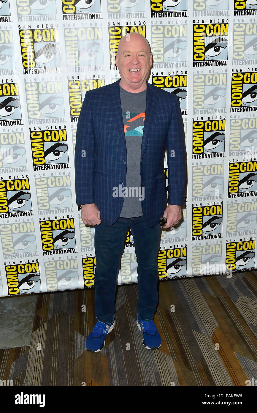 San Diego, USA. 21st July, 2018. Thomas Kelly at the Photocall for the ...