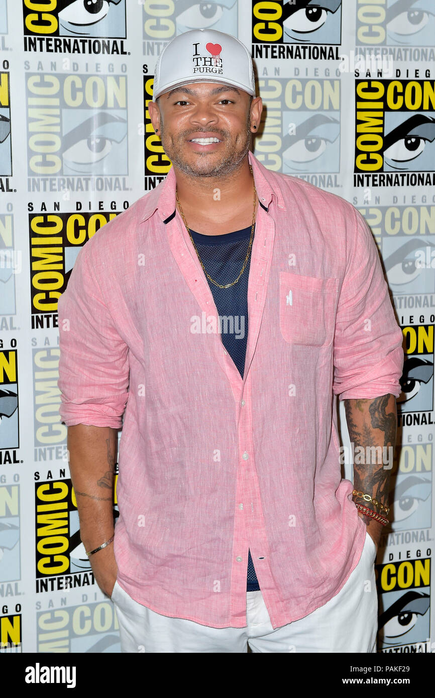 Anthony Hemingway at the Photocall for the SYFY TV series 'The Purge ...