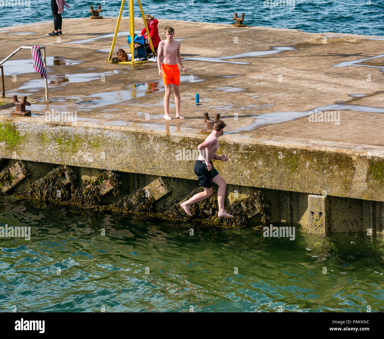 North Berwick, East Lothian, Scotland, United Kingdom, 24th July 2018 ...