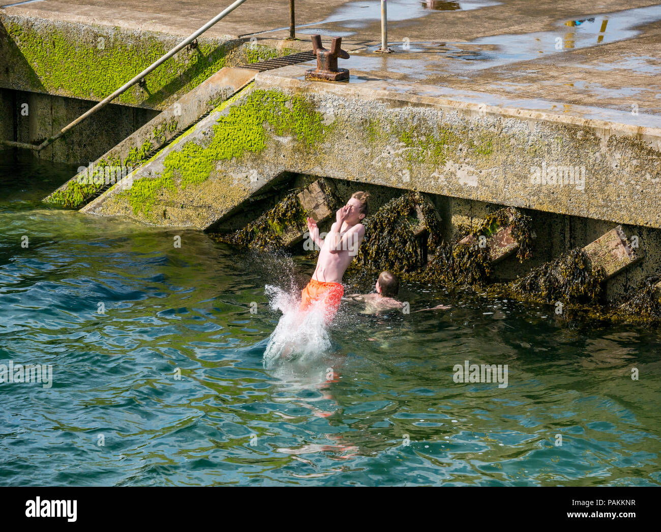 North Berwick, East Lothian, Scotland, United Kingdom, 24th July 2018 ...