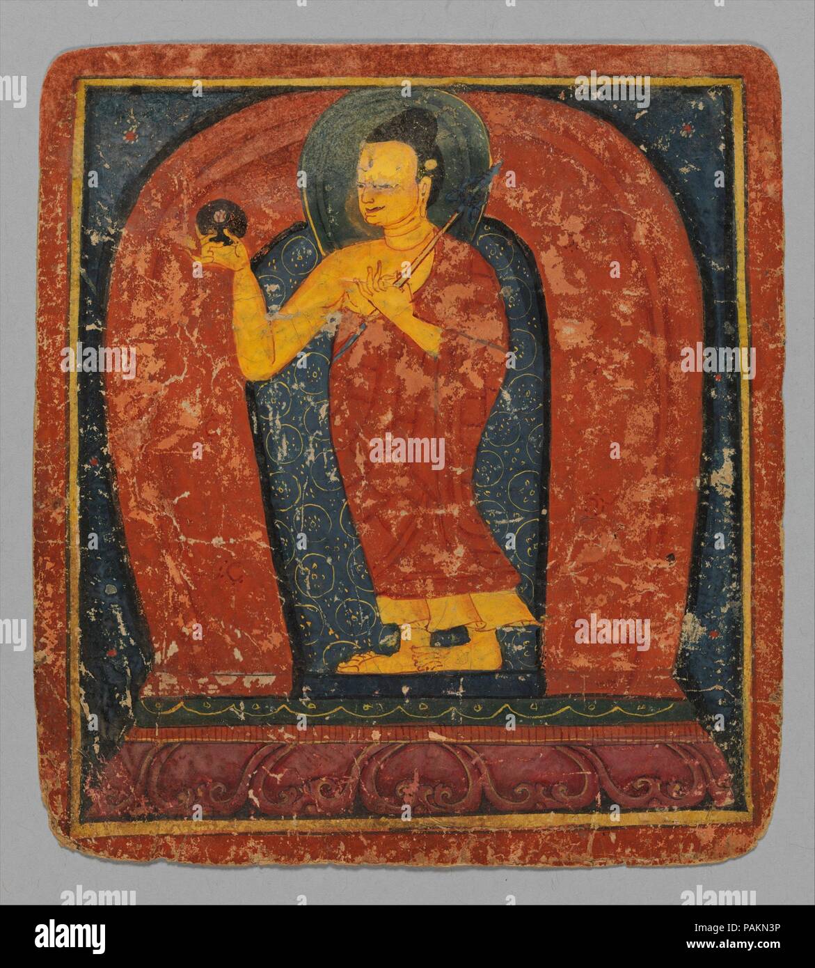 Initiation Card (Tsakalis). Culture: Tibet. Dimensions: Each 6 1/4 x 5 ...
