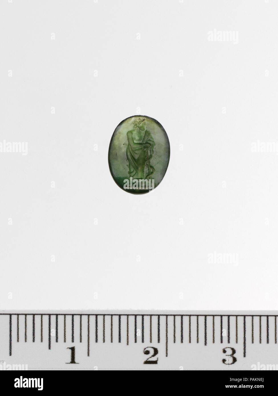 Plasma ring stone. Culture: Roman. Dimensions: Length: 7/16 in. (1.1 cm ...