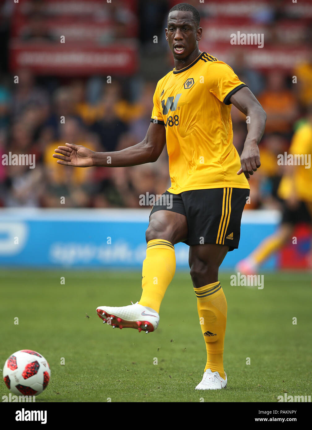 Wolverhampton Wanderers' Willy Boly during a pre season friendly match ...