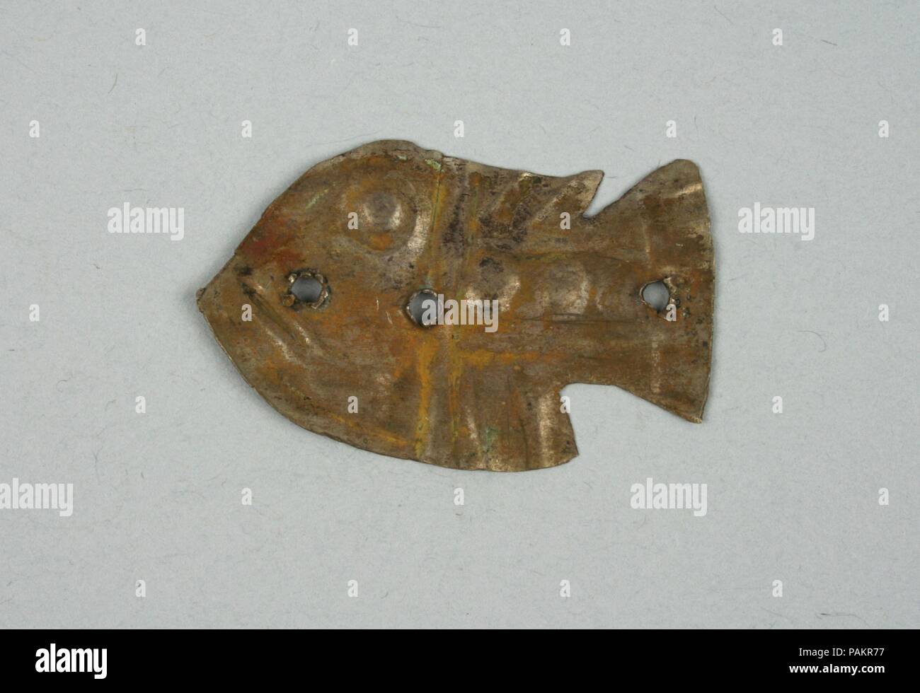Fish Ornament. Culture: Peru; central coast (?). Dimensions: L. 1 1/2 ...