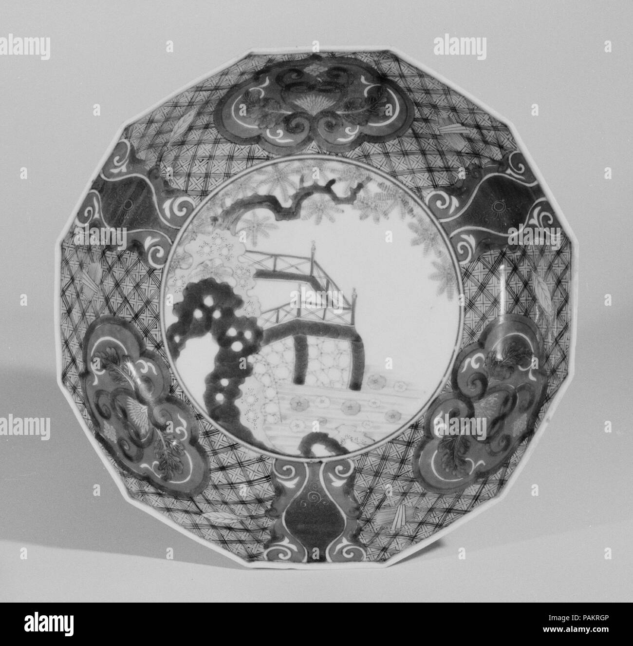 Plate. Culture: Japan. Dimensions: H. 2 1/4 in. (5.7 cm); Diam. 10 1/2 ...