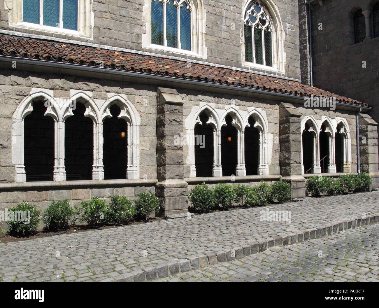 Three Sections of Cloister Arcade. Culture: French. Dimensions: (each ...