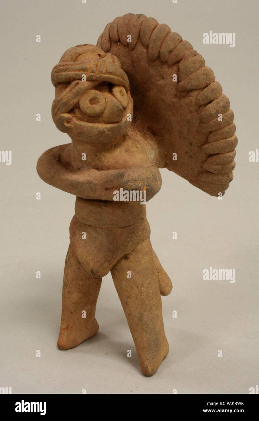 Male Figure. Culture: Colima. Dimensions: Height 4-7/8 in.. Date: 2nd ...