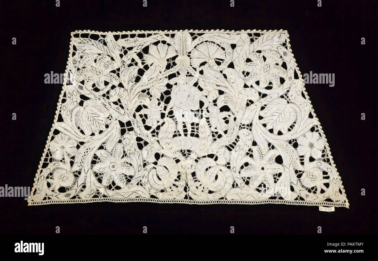 Cuffs. Culture: probably Flemish. Date: late 17th century. This fine ...