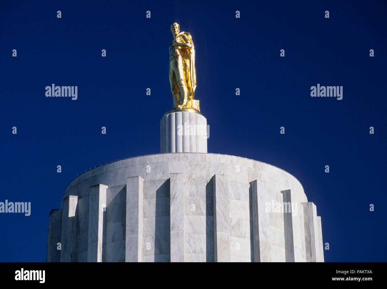 Oregon Pioneer, State Capitol State Park, Salem, Oregon Stock Photo - Alamy