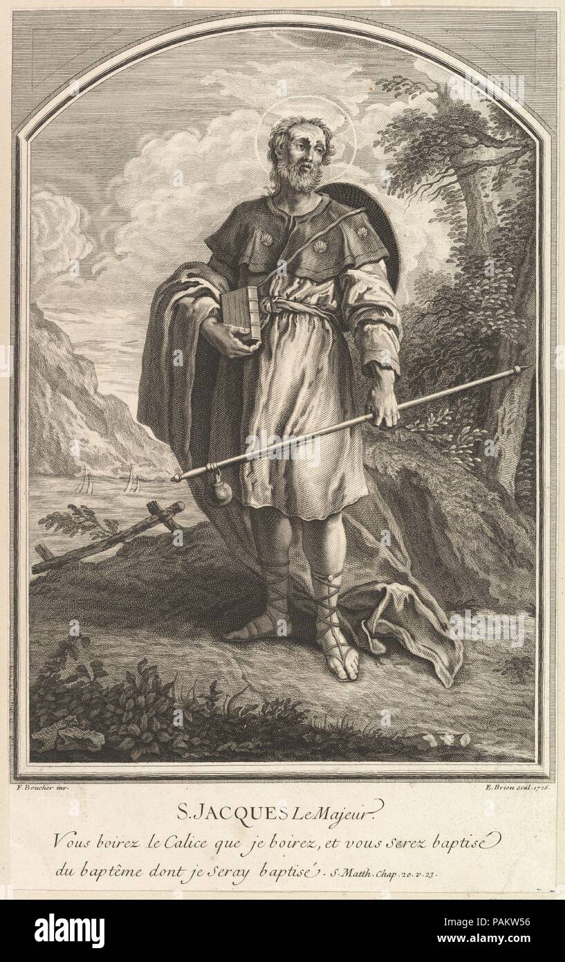 Saint Jacques Le Majeur. Artist: After François Boucher (French, Paris ...