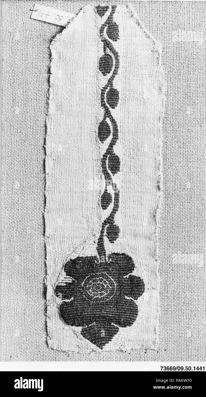 Band. Dimensions: H. 7 3/4 in. (19.7 cm) W. 2 5/8 in. (6.7 cm). Date ...